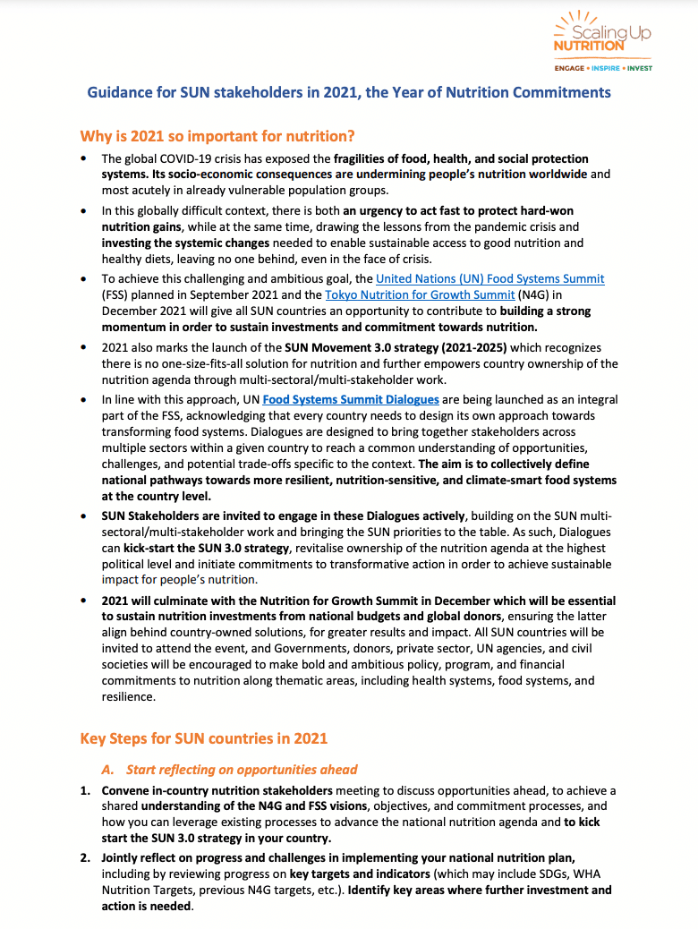 Nutrition Year of Action - Micronutrient Forum